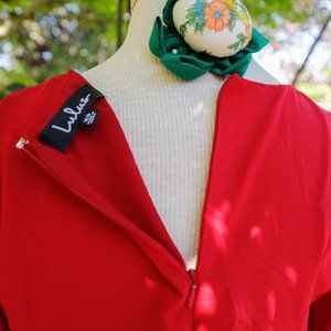 Lulus | Dresses | Lulus Sway This Way Ruffled Long Sleeve Midi Dress ...